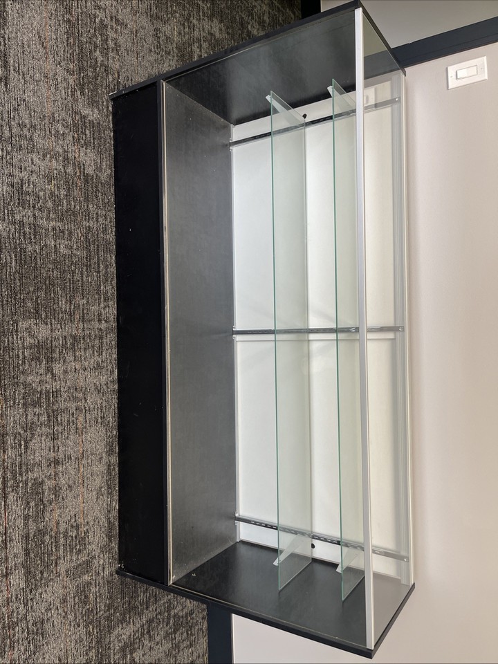 Large Glass Trophy Showcase | eBay