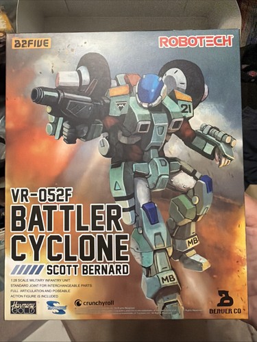 Robotech New Generation Mospeada VR-052F Battler Cyclone Scott Bernard ...