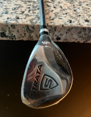 BRAND NEW STRATA TITANIUM 5 HYBRID 26 LOFT REGULAR FLEX STEEL SHAFT 5H ...