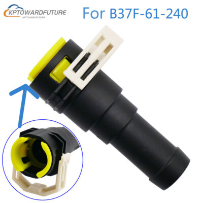 1x Water Hose Connector fit 2007-2013 Mazda 3 CX-7 CX-9 B37F61240 B37F ...