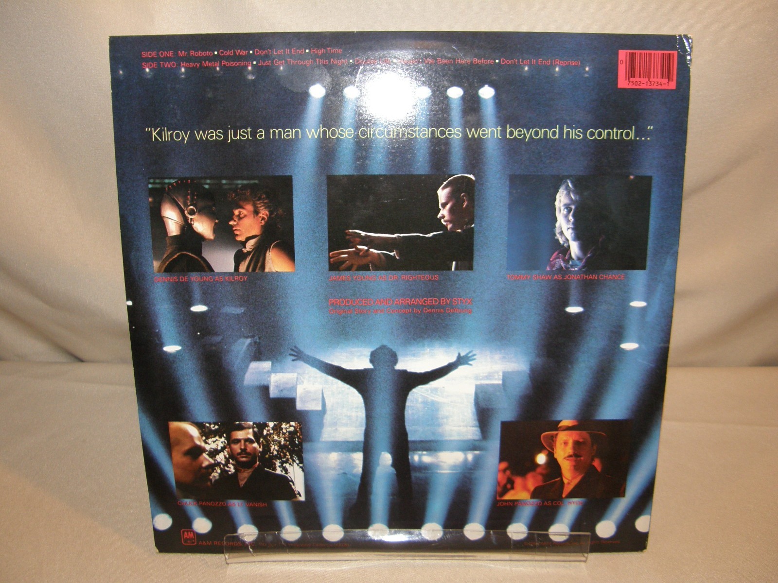 Styx Kilroy Was Here LP 1983 A&M Gatefold Mr Roboto Vinyl Record | eBay