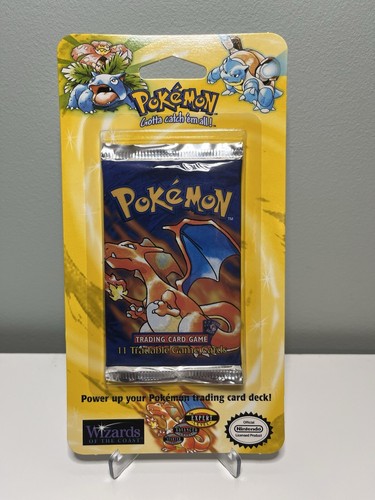 1999 POKEMON BASE SET SEALED POTENTIAL SHADOWLESS BLISTER BOOSTER PACK ...