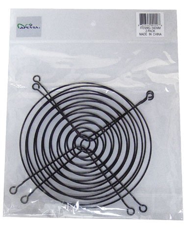 G-140MM 140mm black fan grill 2 in 1 pack - Retail 132017725116| eBay