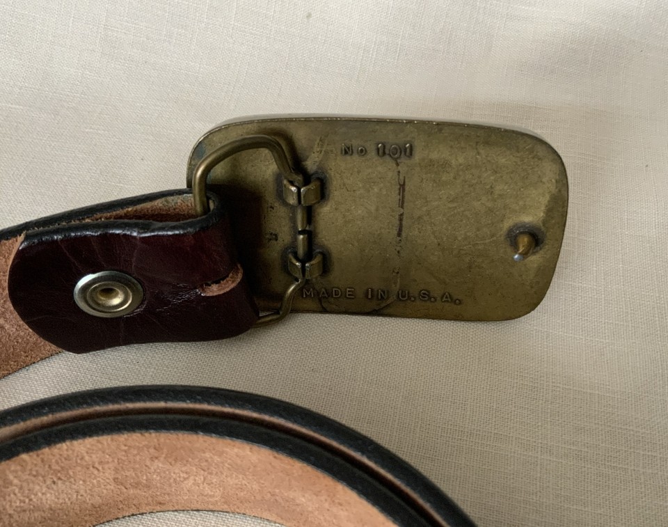 Vintage "RUSTY WALLACE” #2 NASCAR Race Car Belt & Buckle w/Stamped ...