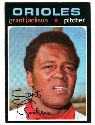 1971 Topps #392 Grant Jackson, Baltimore Orioles | eBay