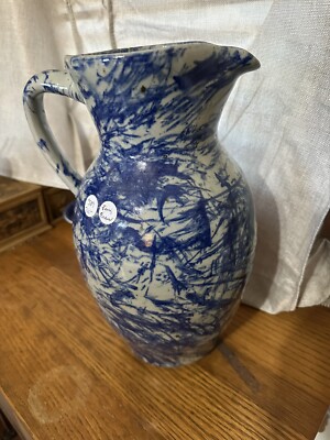 Rare Extra Large Jerry Brown Pottery Pitcher Hamilton, Alabama Feb 1998 ...