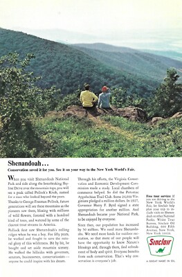 1964 Sinclair Oil Company Vintage Color Print Ad Petroleum Gas Ephemera ...
