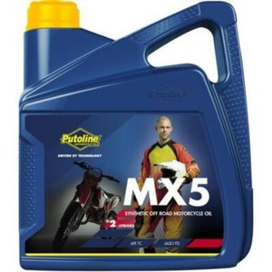 PUTOLINE MX5 SYNTHETIC PREMIUM RACING 2 STROKE OIL 4 LITRE 4L | eBay