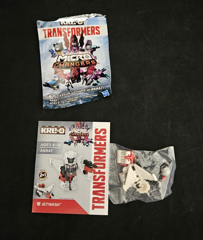 Kre-O Transformers AOE JETWASH Mini-Figure Micro-Changers 2-in-1 Kit ...