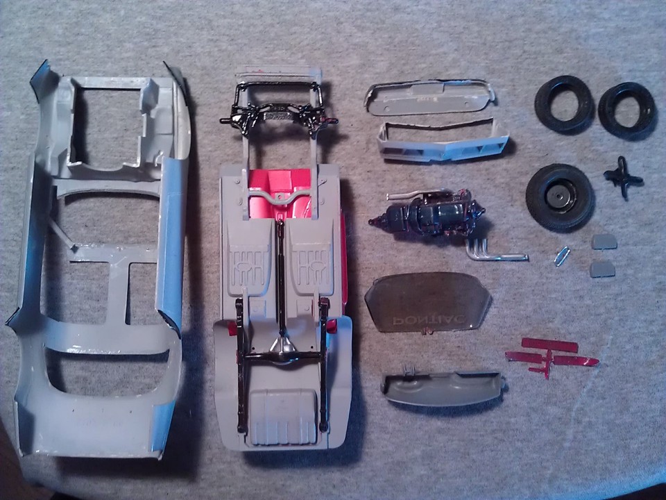 1/20 Scale Monogram Pontiac Firebird Trans Am Parts Junkyard. | eBay