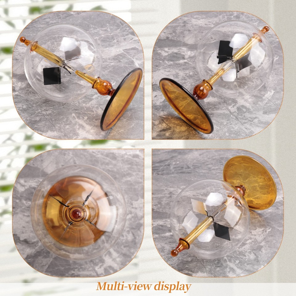 Solar Radiometer Crookes Solar Energy Vanes Windmill Gift Home Desk9628 ...