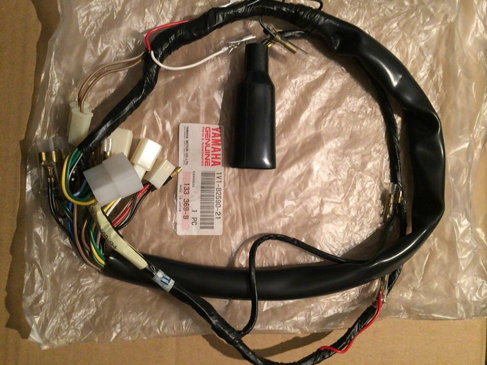 YAMAHA RX100 1977 1978 1979 Electrical Wire Harness N.O.S | eBay