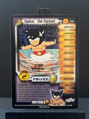 Dragon Ball Z CCG Tapkar the Fastest LV3 152 World Games Saga Unlimited ...
