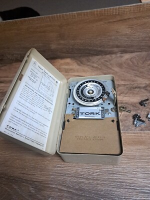 Tork 40a 120 Volt Timing Motor Time Switch Model 101 | eBay