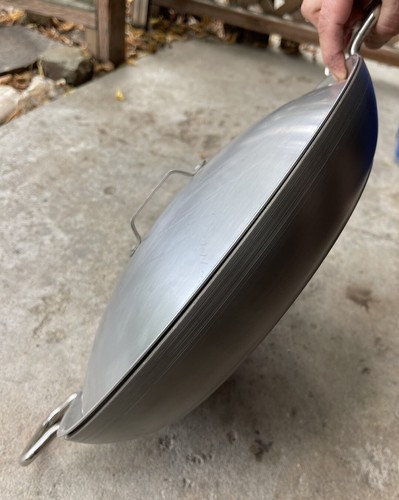 Commercial 16" All Purpose 8Qt Braiser Paella Pan Skillet Anodized ...