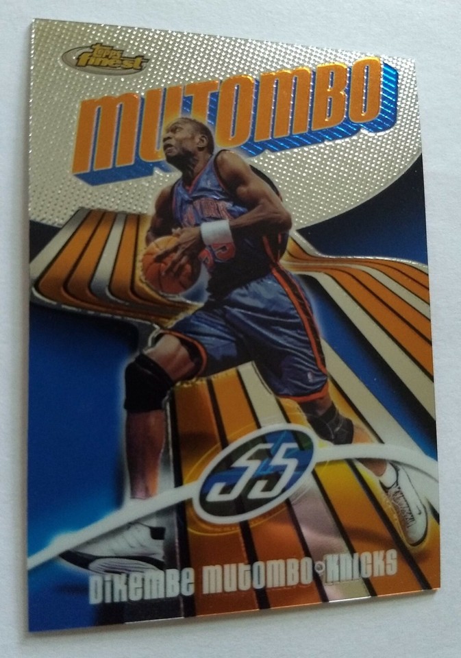 DIKEMBE MUTOMBO, 2003-04 TOPPS FINEST #55, KNICKS | eBay