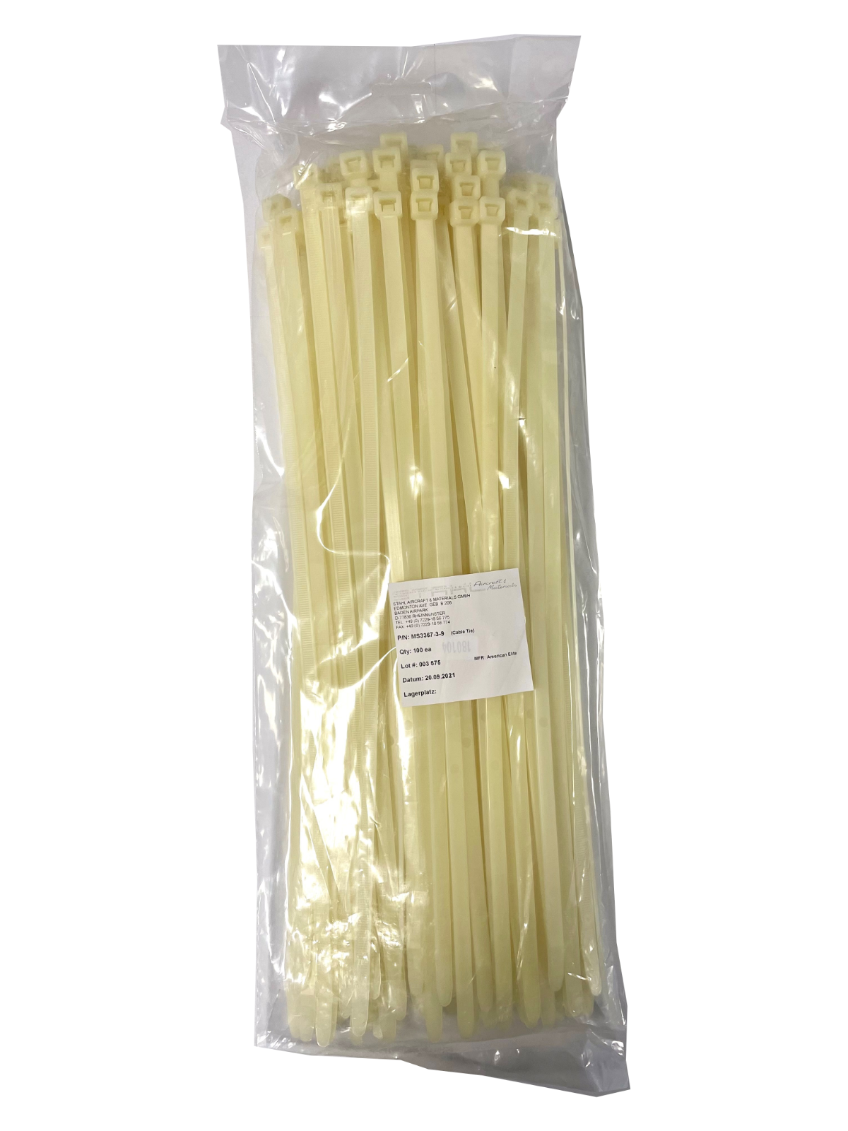 MS3367 Kabelbinder / Cable Ties / strap / Tiedown (1 Packung = 100 ...