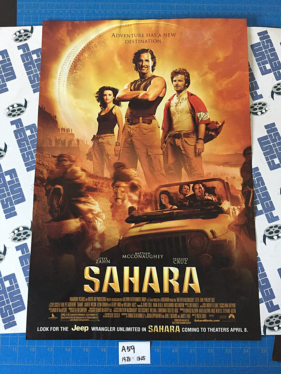 Sahara Movie Poster