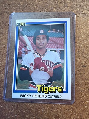 1981 Donruss Baseball # 10 Ricky Peters | eBay