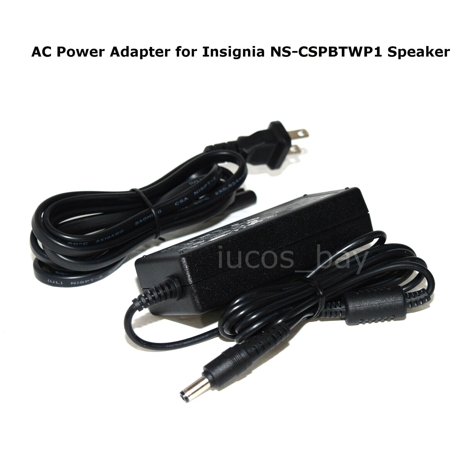 AC Power Adapter for Insignia NS-CSPBTWP1 Speaker Free Fast Shipping | eBay