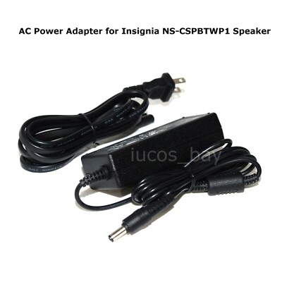 AC Power Adapter for Insignia NS-CSPBTWP1 Speaker Free Fast Shipping | eBay