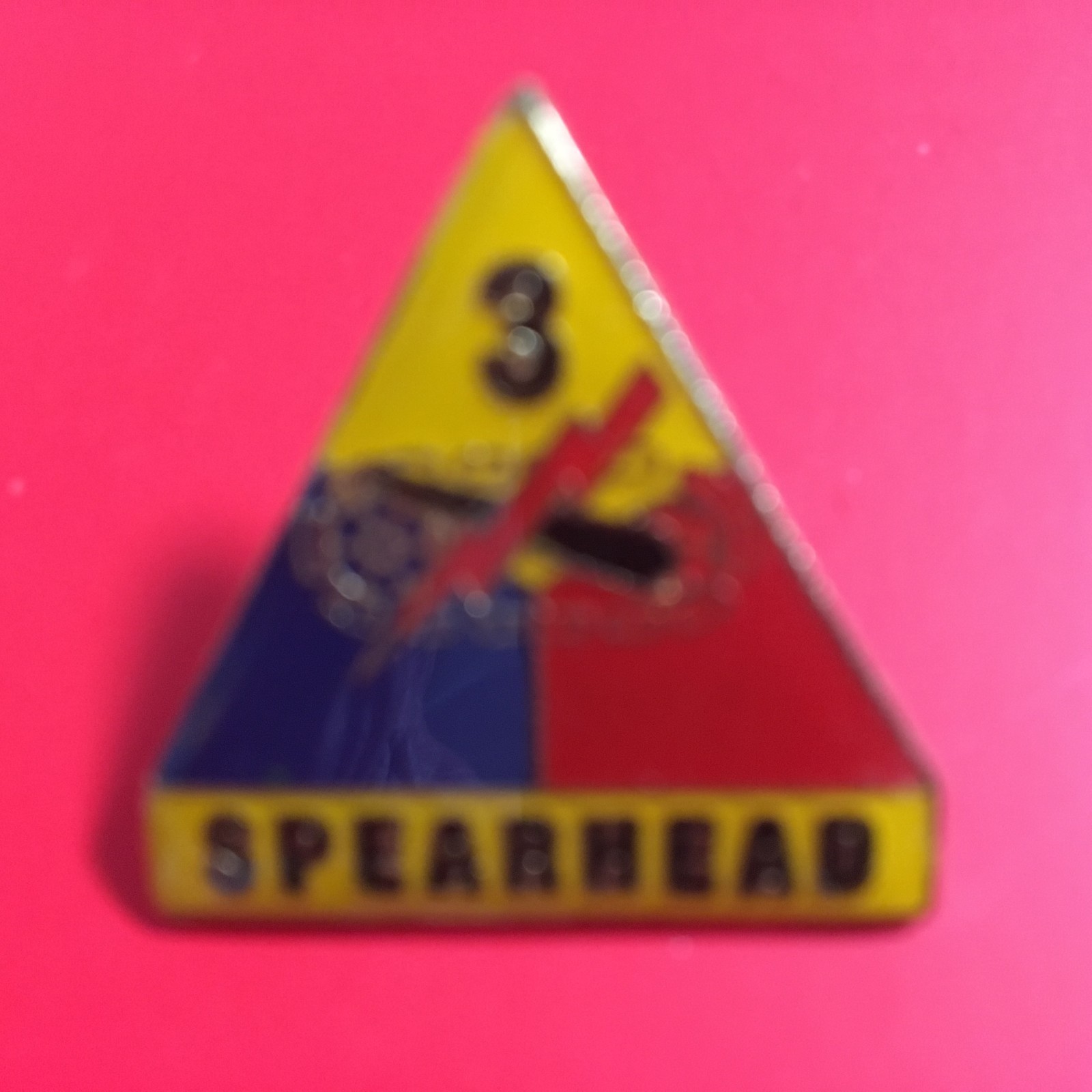 3RD ARMOR DIVISION (SPEARHEAD DIVISION) HAT PIN | eBay
