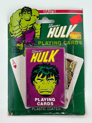 Marvel The Incredible HULK Playing Cards | eBay