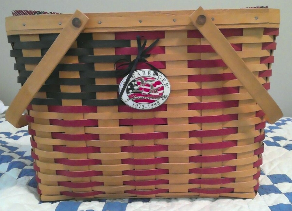 Longaberger 1998 Flag Basket Set | eBay