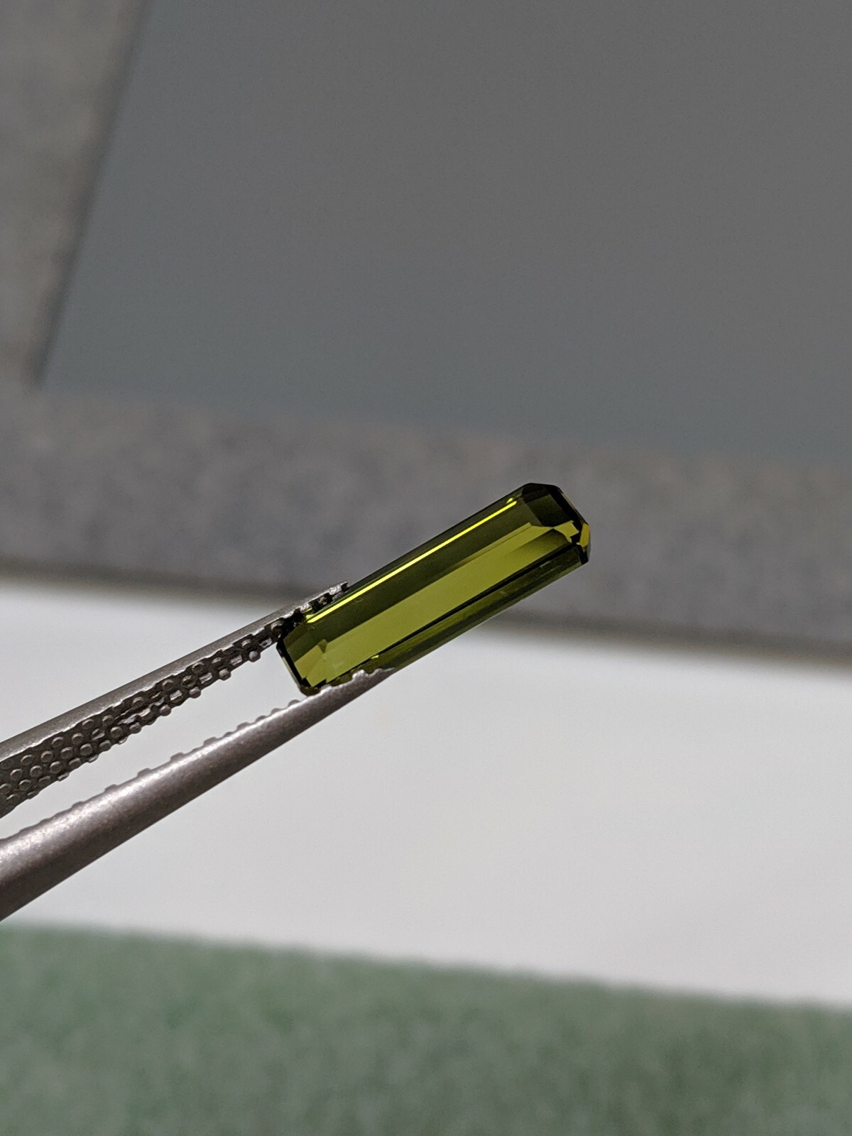 2.54 Cts. Perfect Green TOURMALINE, Octagon, CLEAN!, IF, Mozambique | eBay