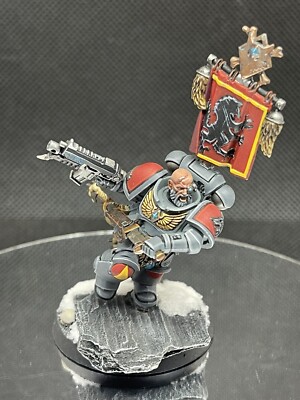 Warhammer 40,000 Space Marine Primaris Wolf Lord Space Wolves Painted ...