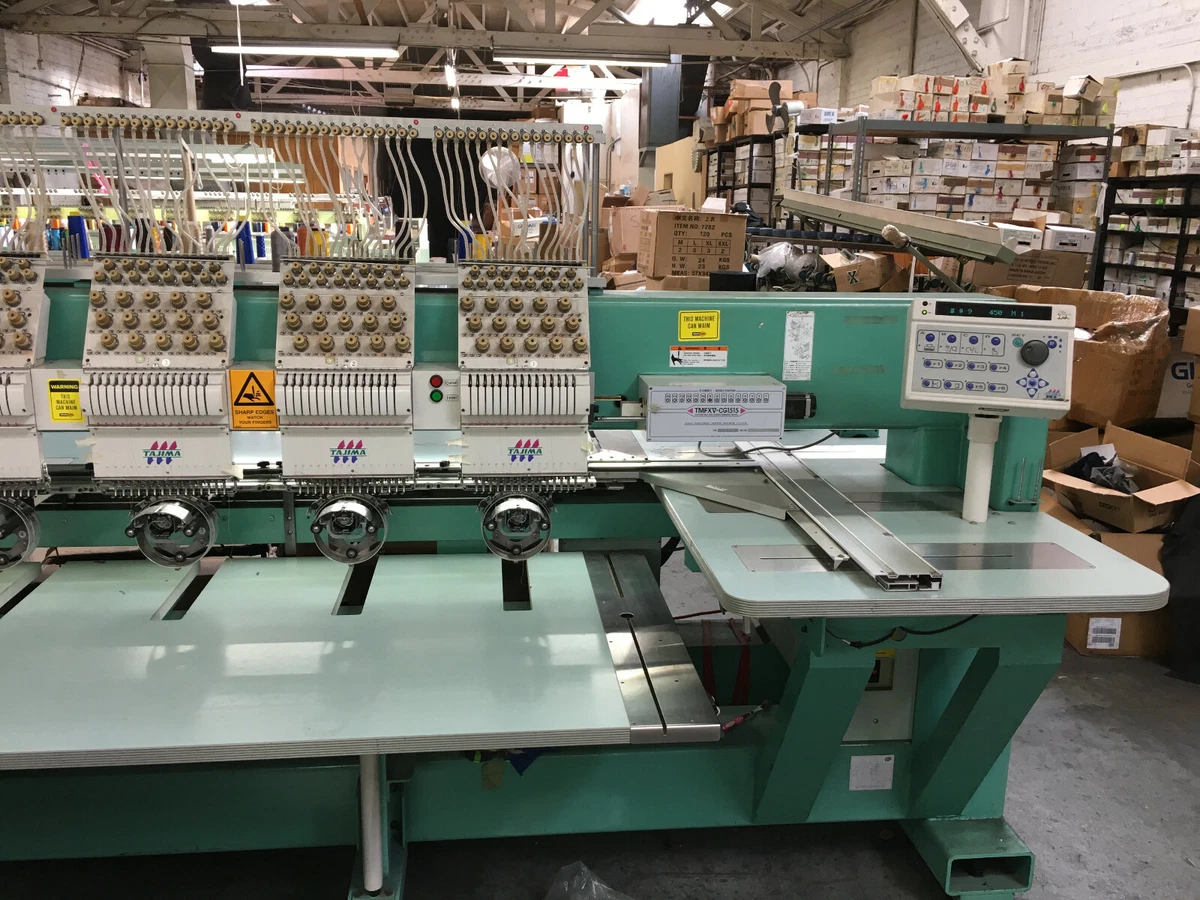 Tajima Embroidery Machine 12 Head