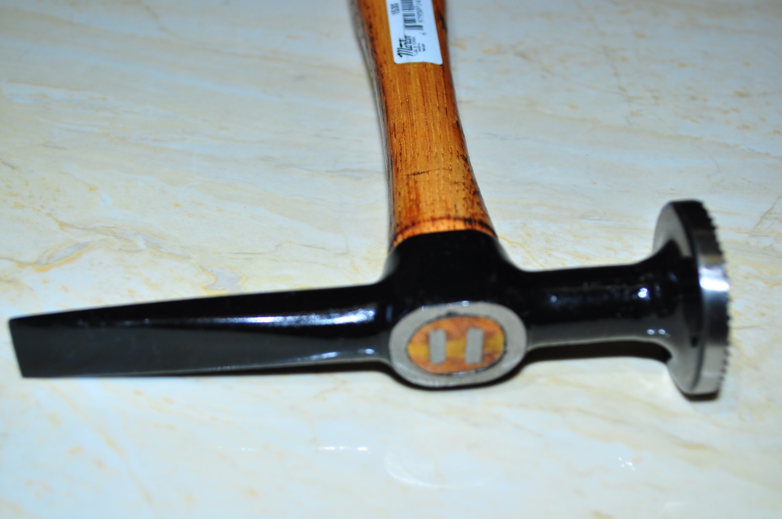 AUTO BODY SHRINKING HAMMER WITH CHISEL HEAD WOOD HANDLE MARTIN153S MADE ...