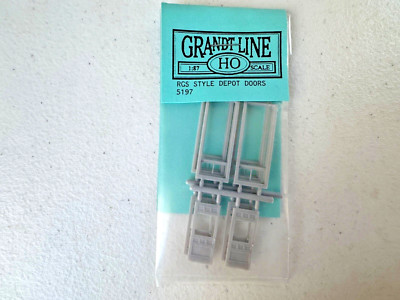 Grandt Line #5197 HO Scale RGS Style Depot Doors (pkg of 4) - NOS | eBay