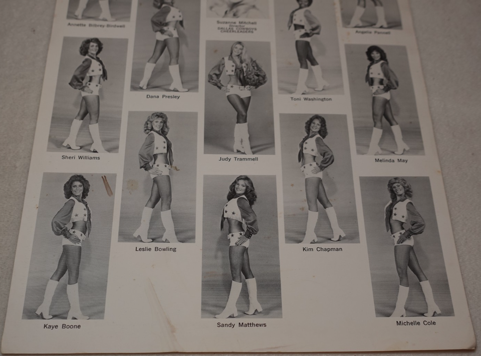 Dallas Cowboys Cheerleaders 1980s Suzanne Mitchell Toni Washington ...