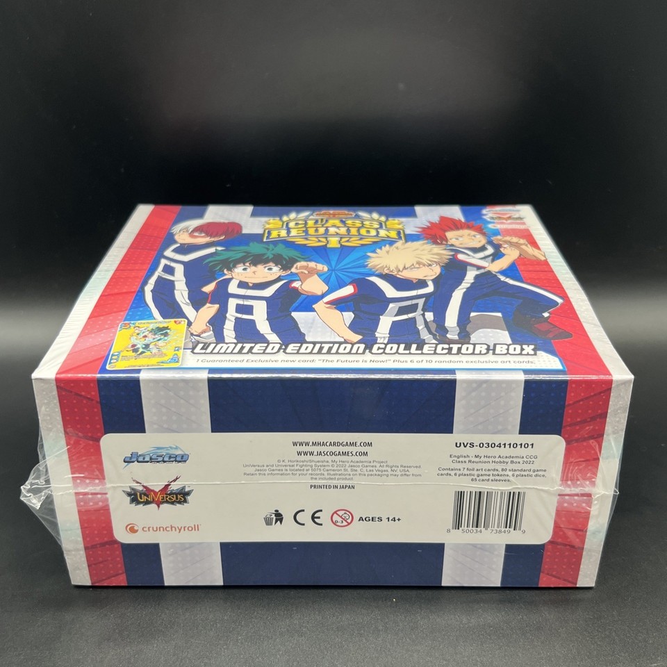 My Hero Academia Class Reunion I CCG Limited Edition Collector Box ...