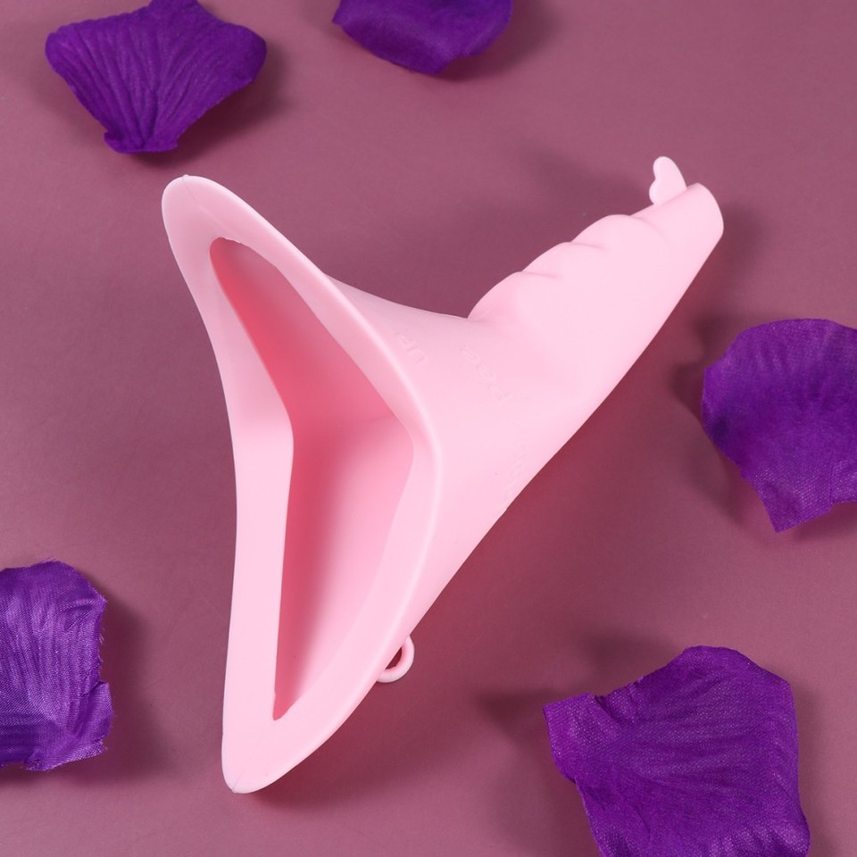 Female Urination Device Female Urinal Silicone Funnel Urine Cups Pee ...