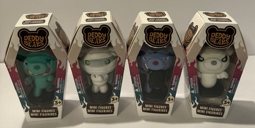 DEDDY BEARS 3" MINI FIGURES SET OF 4 / SPEKTER / BUNDLE /VAMBEAR ...