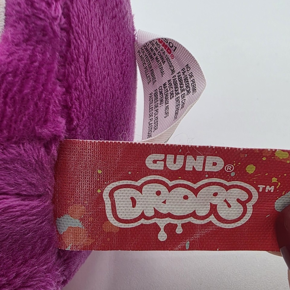 Gund Drops Misty Magic Plush 9" Stuffed Animal Toy Unicorn Pink Purple ...