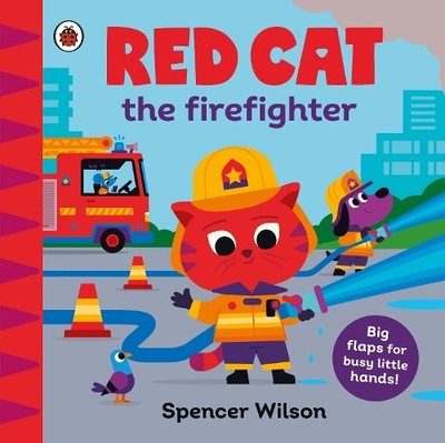 Spencer Wilson Red Cat the Firefighter (Libro di cartone) Spencer ...