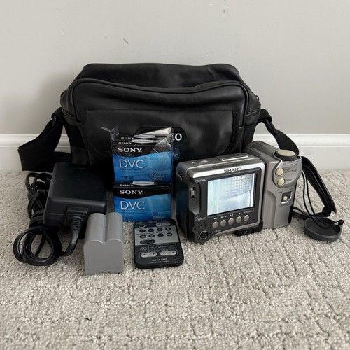 Sharp VL-SD20U MiniDV Camcorder 100X Zoom Sony DVC Video Transfer ...