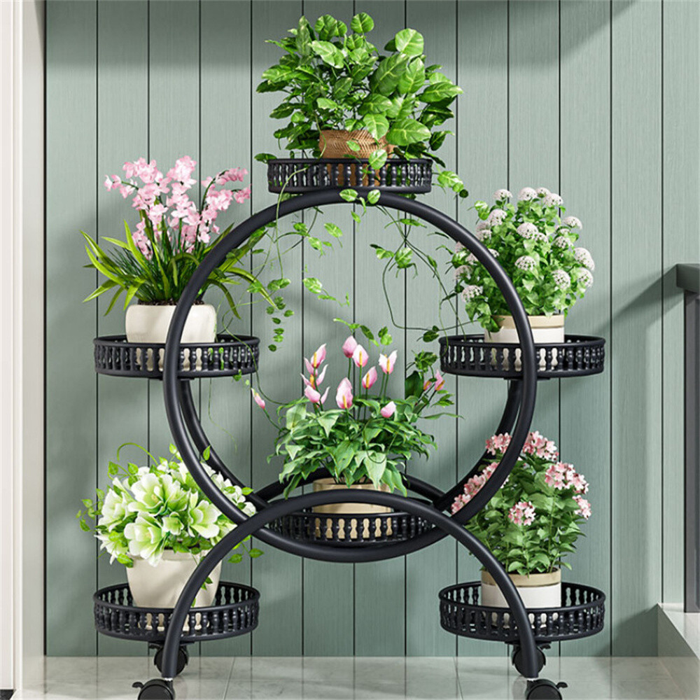 Wrought Iron Floral Stands