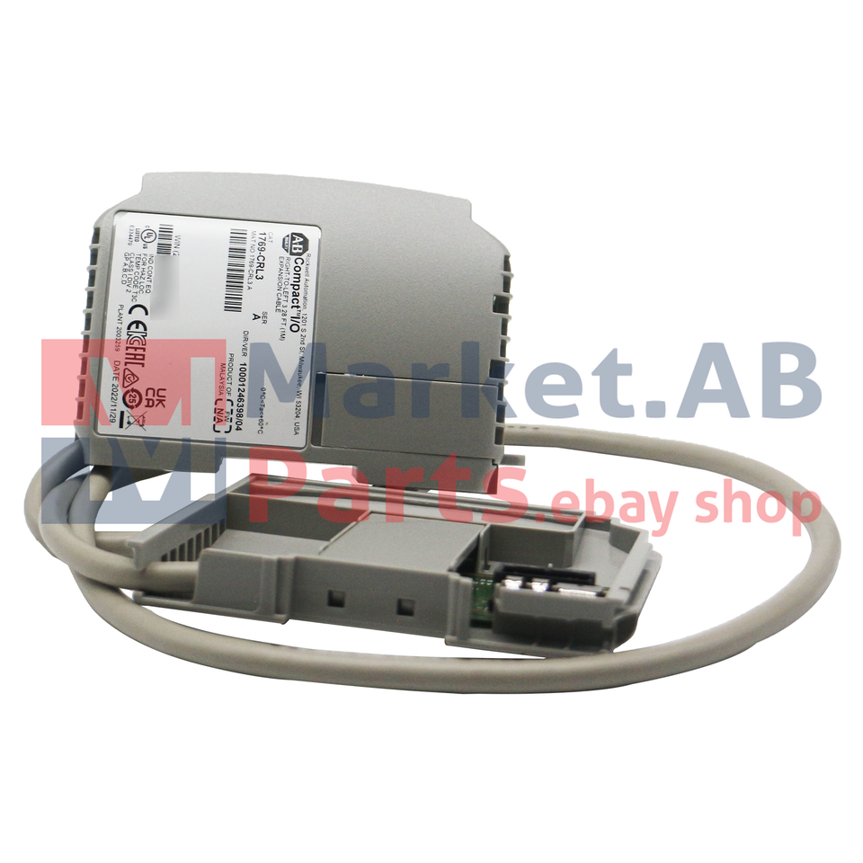 Allen-Bradley 1769-CRL3 CMPLX 1 m Right to Left Bus Exp Cable New ...