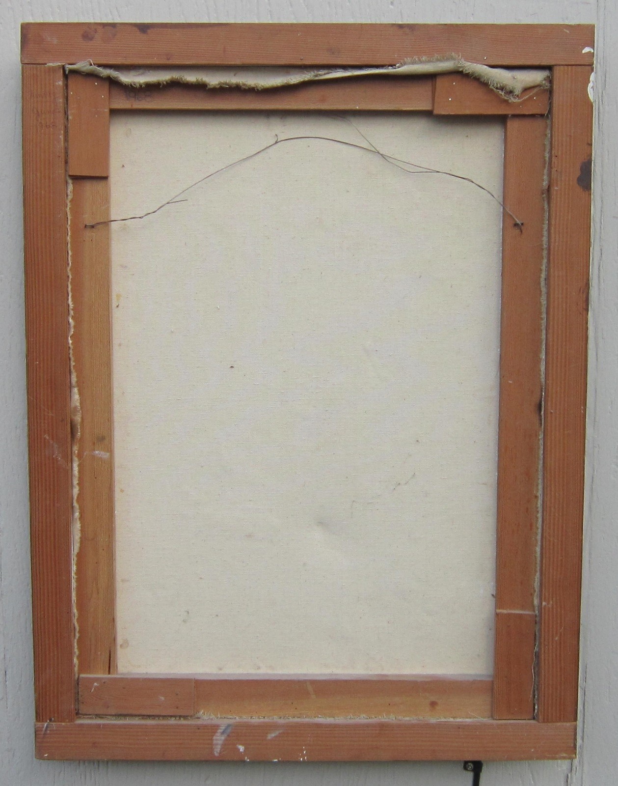 VINTAGE Oil Painting CLOWN & BALLOON Listed Oregon Artist ROBERT ...