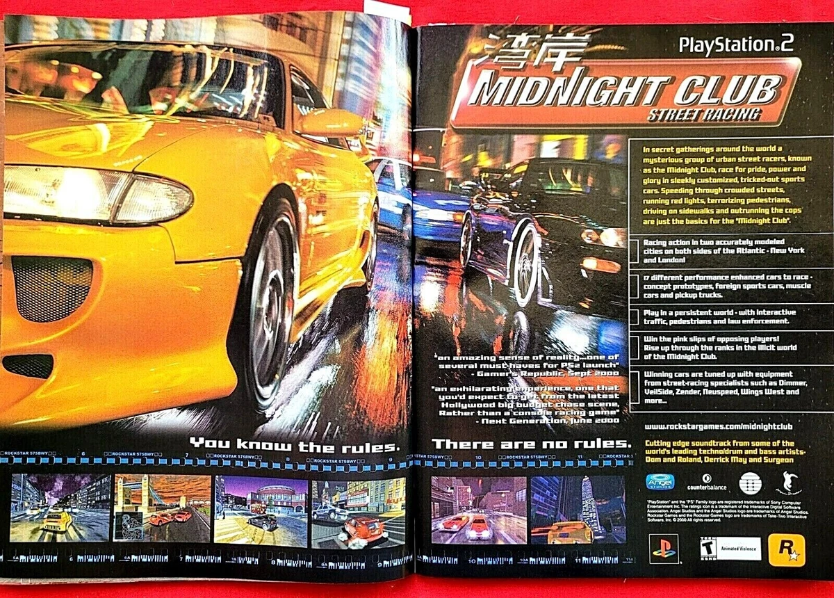 Midnight Club 1 Cars