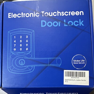 Signstek Keyless Entry Door Lock,Digital Smartcode Lock for Front Door ...