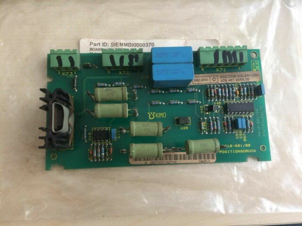 Siemens 6se7 038-6gl84-1jb0 voltage divider module for sale online | eBay