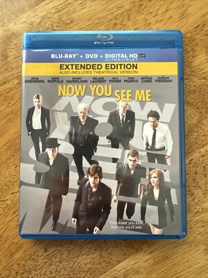 Now You See Me - Extended Version - Blu-ray + DVD + Digital Code ...