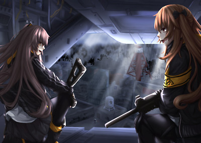 Anime Girls Girls Frontline UMP45 Girls Frontline Gaming Mat Desk 25354 ...