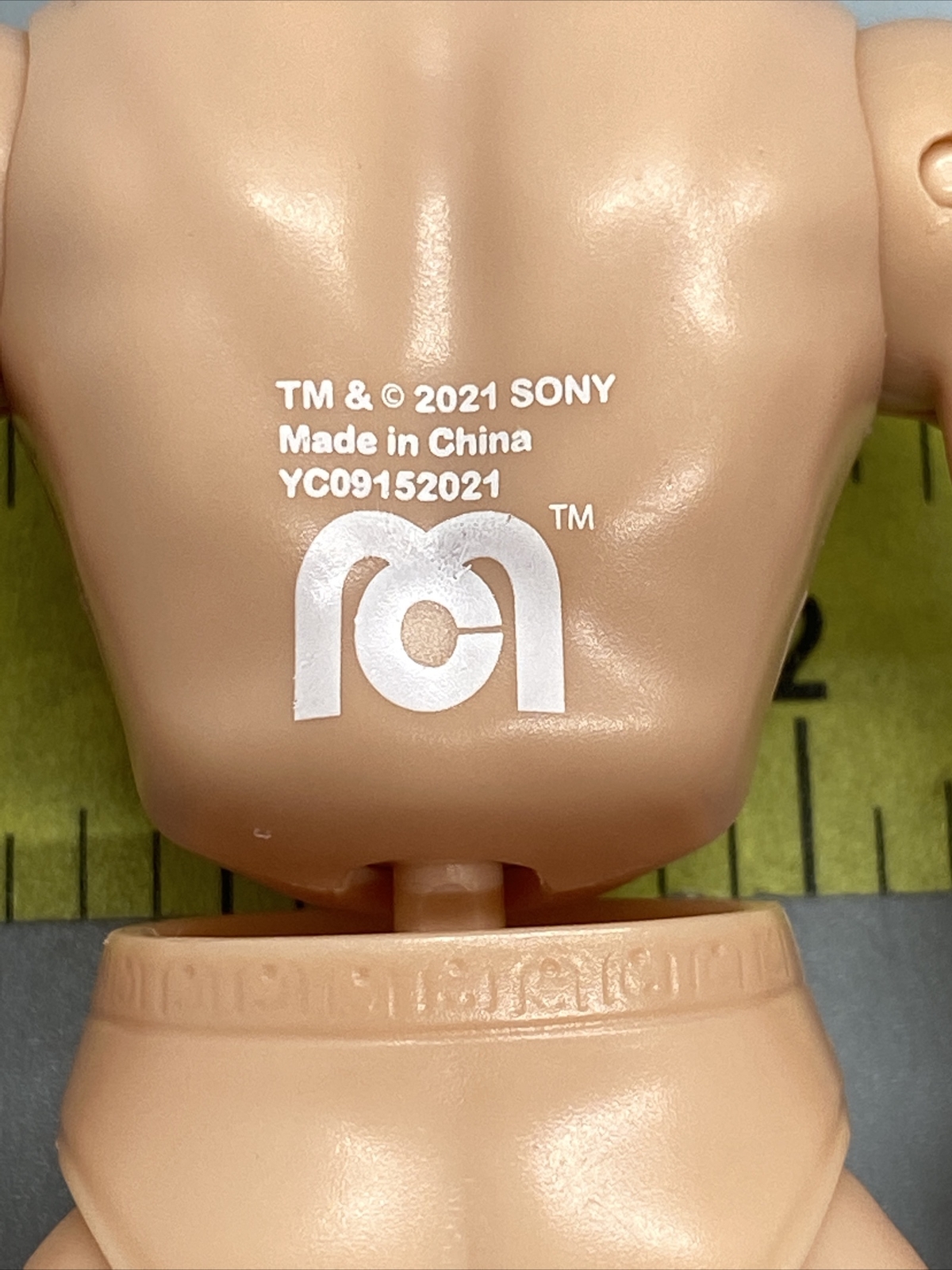 NEW Bandless Style Body Mego WGSH Super Hero 1/9 Caucasian White Skin ...