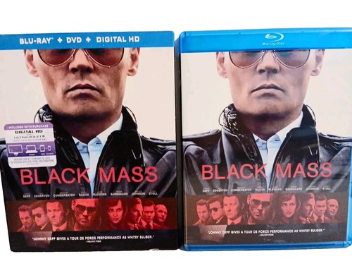 Black Mass: Blu-Ray HD + DVD + Digital HD UV 2-Disc Set W/Slipcover ...